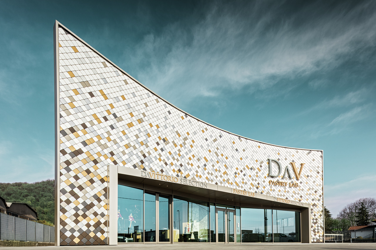 Le DAV Pastry Lab de Bergame | PREFA